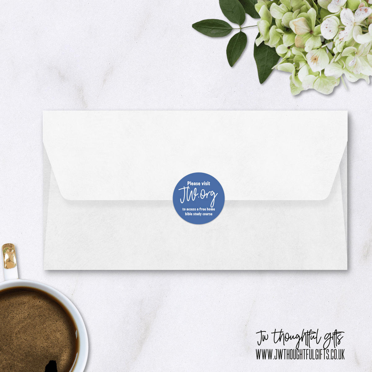 JW.org round label | 72 stickers | Please visit JW.org for a free home ...